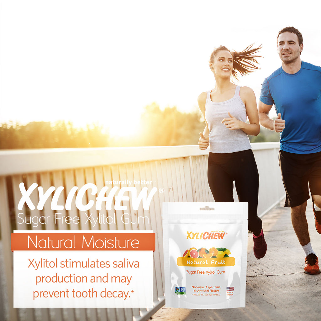 Xylichew Xylitol Gum - Fruit - Sugar Free - The Best Chewing Gum